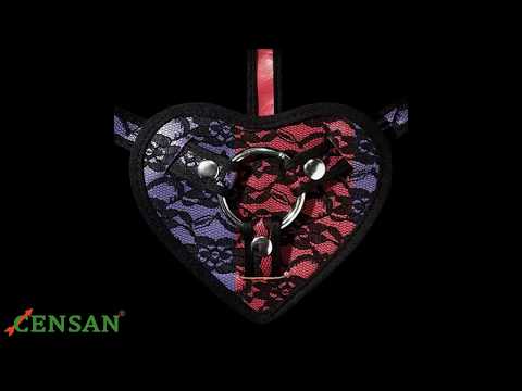 Lusty Heart Lezbiyenler için Belden Bağlamalı Lüks Fantezi Seti - Gizligelsin