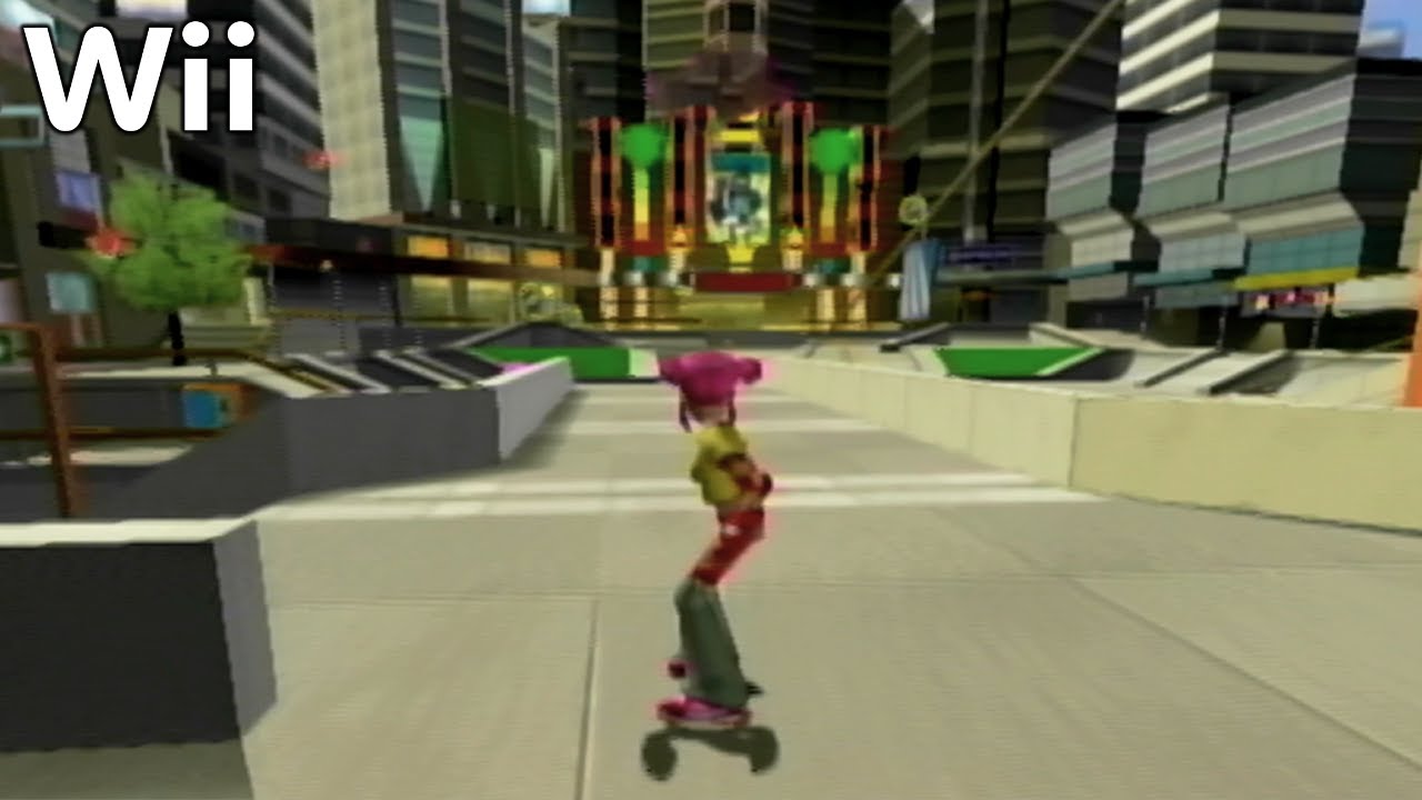 SKATE CITY HEROES | Wii Gameplay - YouTube