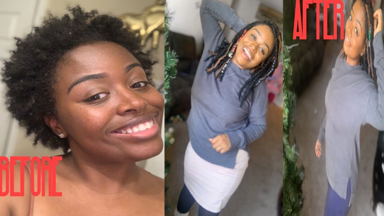 HOW TO DO faux locs| Easy method - YouTube