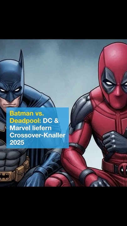 Batman vs. Deadpool: DC & Marvel liefern Crossover-Knaller 2025 #Batman #Deadpool #DCxMarvel ...