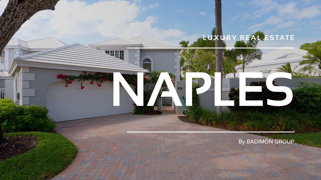 Million Dollar Listing - Naples, FL Home Tour - Stunning Pool & Private ...