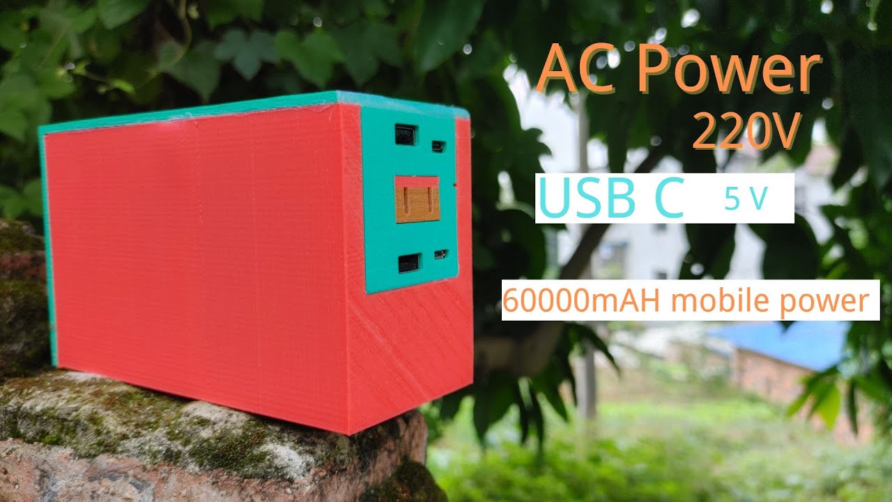 12V DC TO 220V AC power，diy 60000mAH AC Portable Power。制作了一台mini便携式户外电源 ...