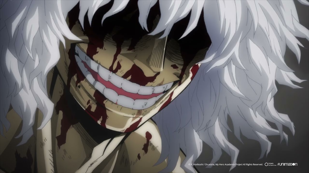 The Laugh of a Bloody Shigaraki | My Hero Academia Season 5 - YouTube