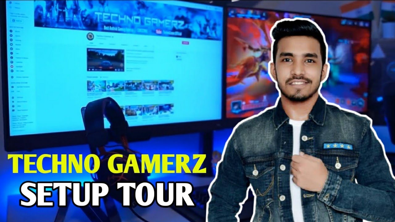 TECHNO GAMERZ : GAMING SETUP TOUR || ARANYA GAMING - YouTube