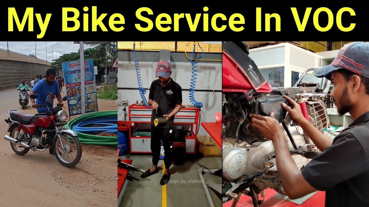 My Bike Service in Voc Nelmangala | Hero Honda Bike Service Kannada ...