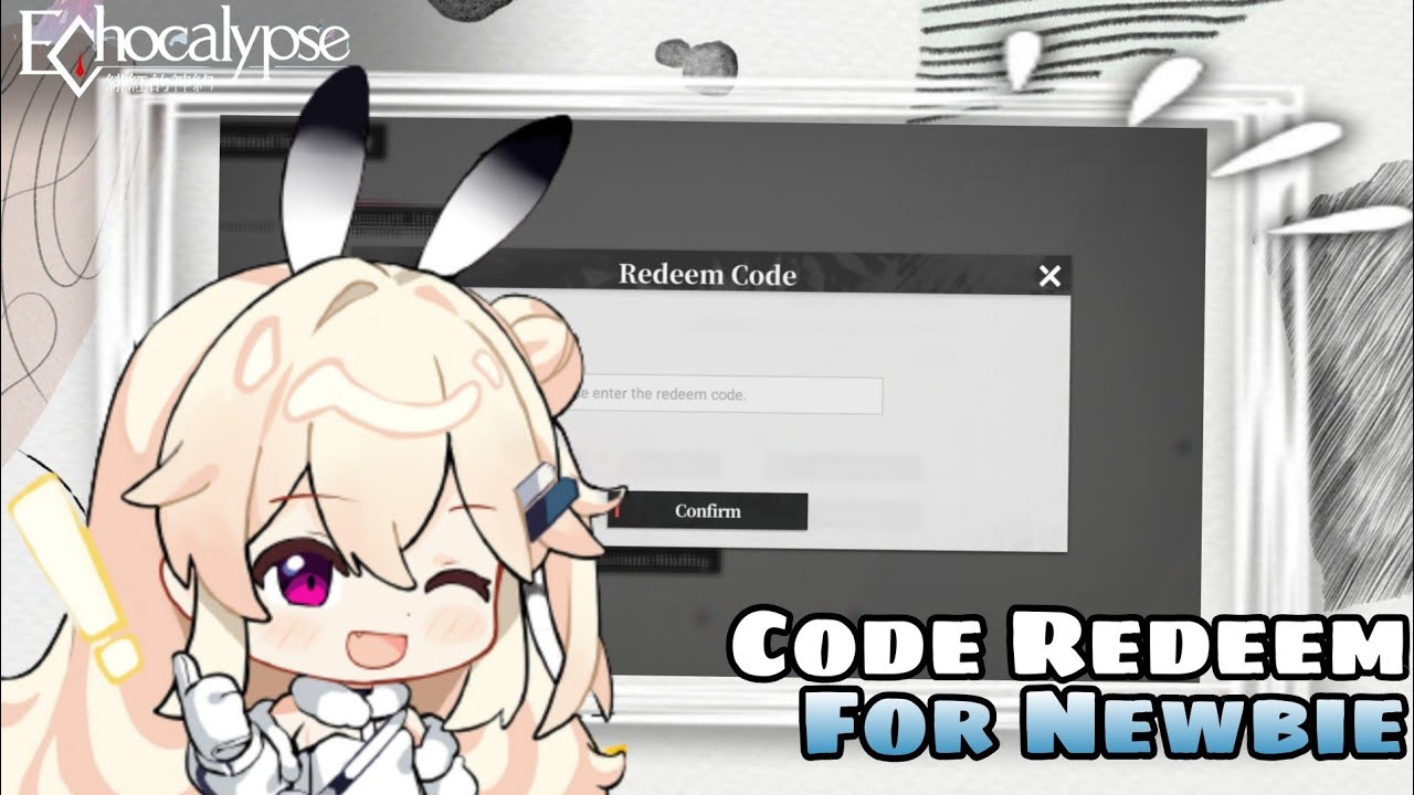 Code Redeem Newbie Banyak Hadiah Menanti - Echocalypse - YouTube