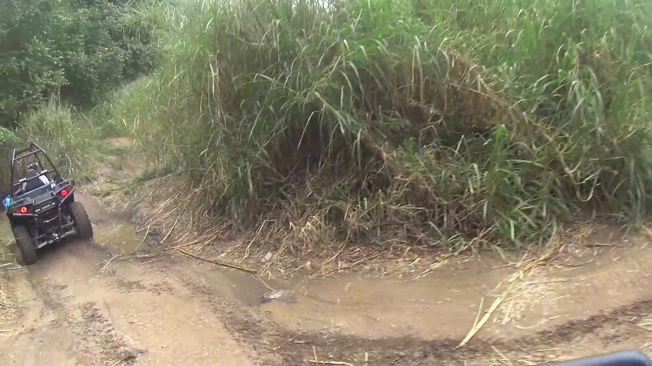 2017 Polaris Ace 570 taking on 4x4 tracks at Ross N Locke, Gordonvale ...