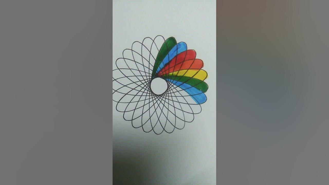 Spirograph flowers #spirograph #spirographdrawing #shorts - YouTube