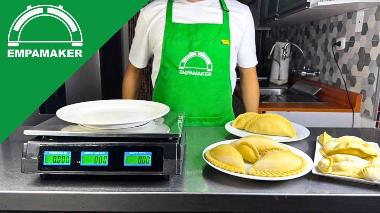 Weights and Sizes with EmpaMaker Empanada Molds - YouTube
