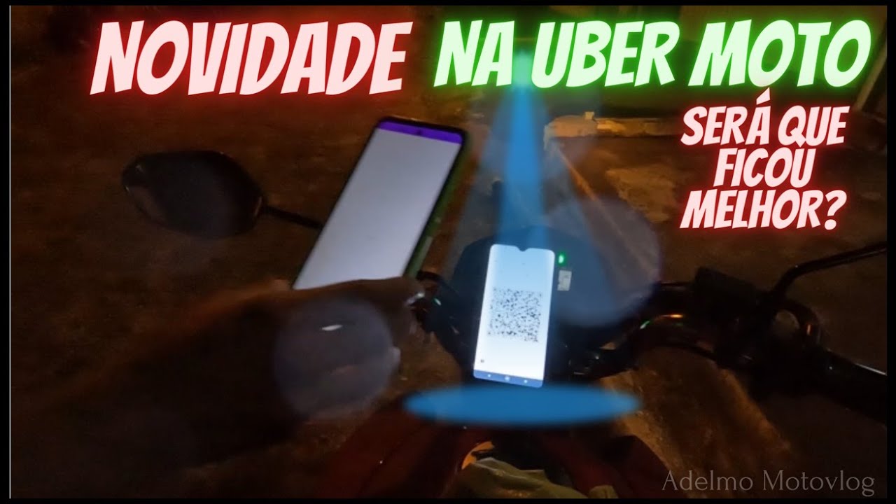 UBER MOTO | NOVIDADE NA UBER MOTO RECEBAR SEU PAGAMENTO DIRETO PELO QRD ...