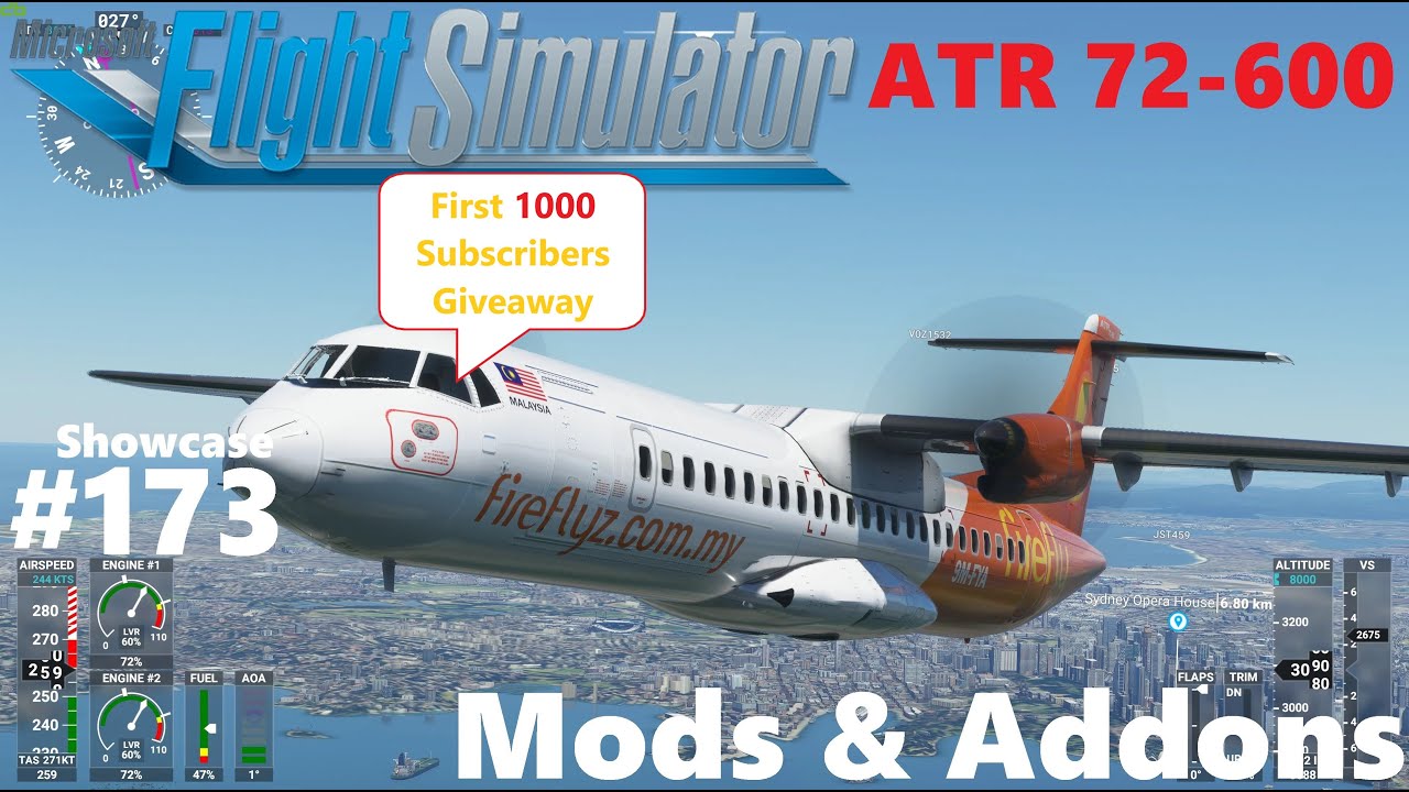 ATR 72-600 with CJ4 Cockpit - Showcase #173 - Mods & Addons for ...