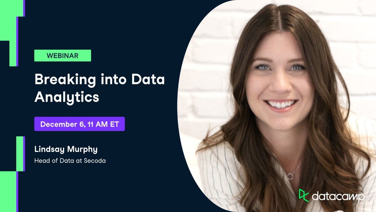 Breaking into Data Analytics - YouTube