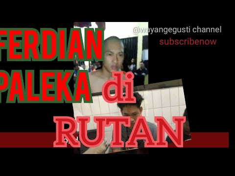 viral Ferdian paleka saat di rutan