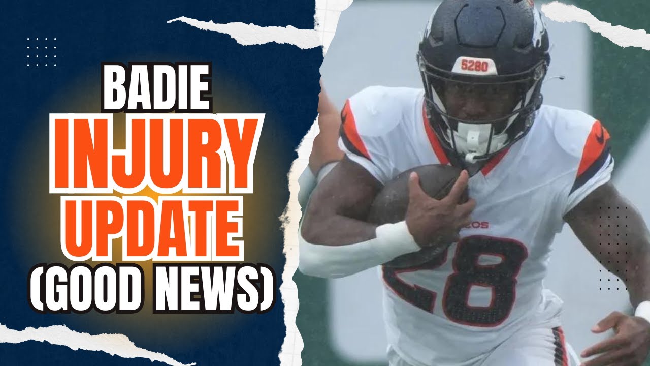 Denver Broncos Receive GOOD NEWS Following RB Tyler Badie's SCARY ...