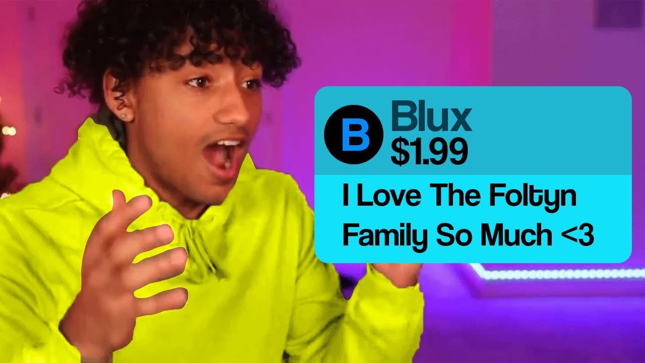 Foltyn Gets A Wholesome Donation.. 🙂😢 - YouTube