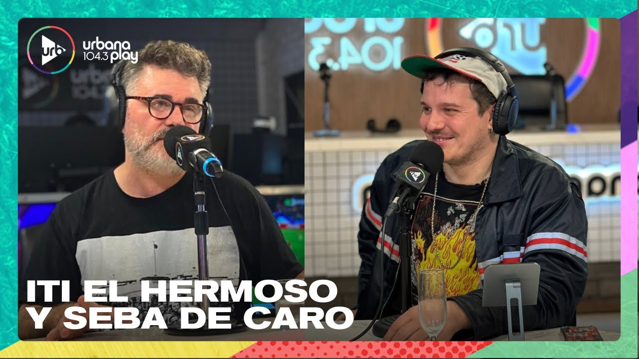 Iti El Hermoso y Seba de Caro presentan 'Itilandia' en #VueltaYMedia ...