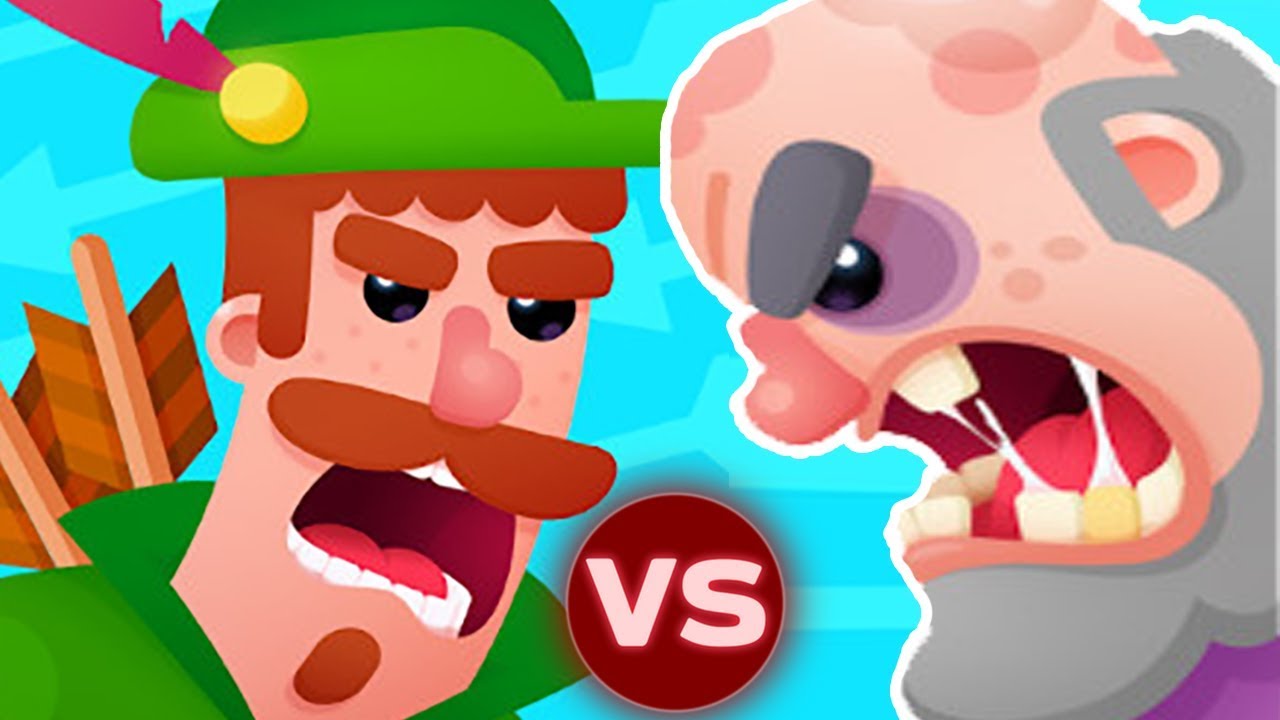 Bowmasters Legendary Arnold Unstoppable vs Happy Wheel Racing Android ...