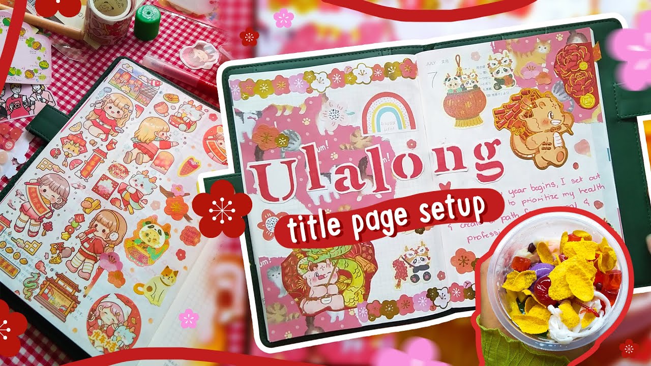 January Title Page Setup 2024 | Tweetums - YouTube