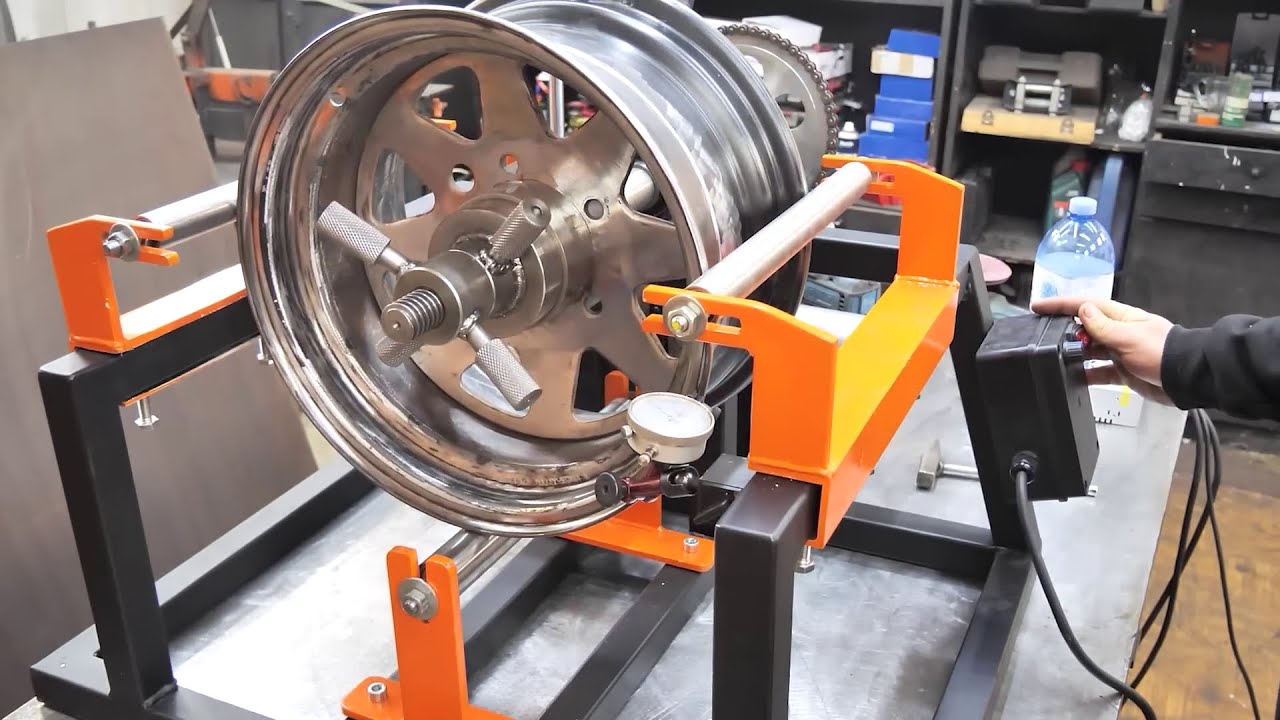 Making Wheel Widening Machine New Video #MachineStudio - YouTube