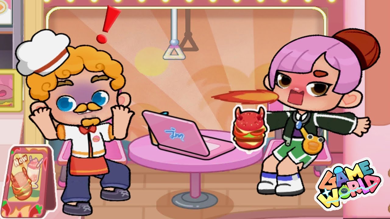 She Eat Hot Food!! _ Game World: Life Story(NEW) _ Secret food - YouTube