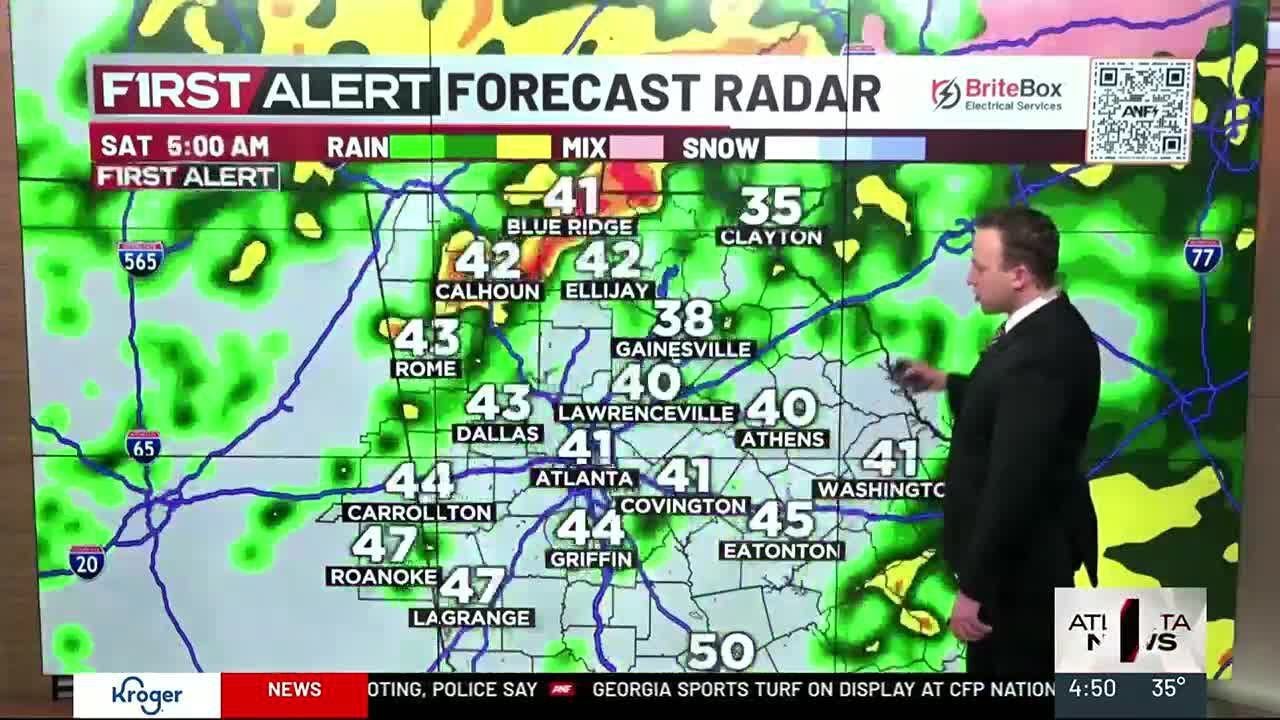 VIDEO FORECAST | There is a First Alert widespread rain tonight ...