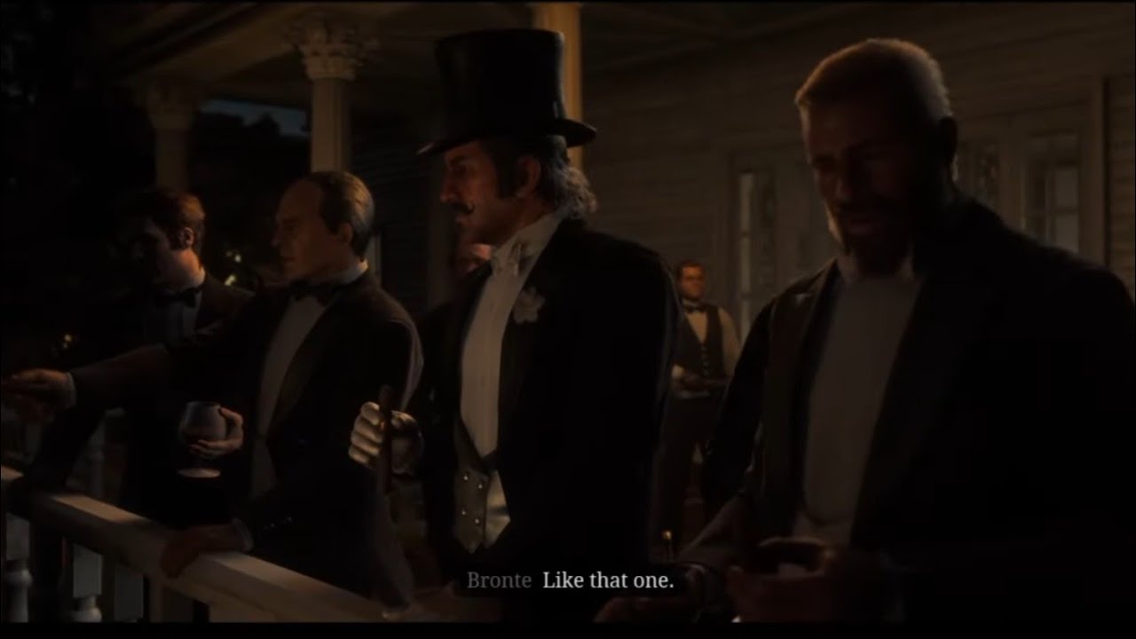 Red dead redemption 2 part37 journal,mayor's party,meeting Evelyn ...