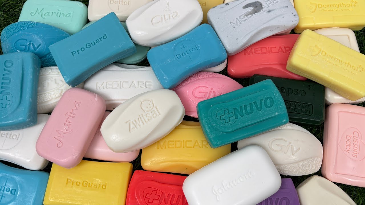 ASMR Soap Haul | Unpacking Many Kind Of Soap | No Talking #8 - YouTube