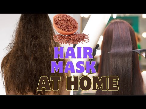 How To Make Hair Mask At Home For Dry , Damage Hair | Silky Smooth Hair Mask At Home - YouTube
