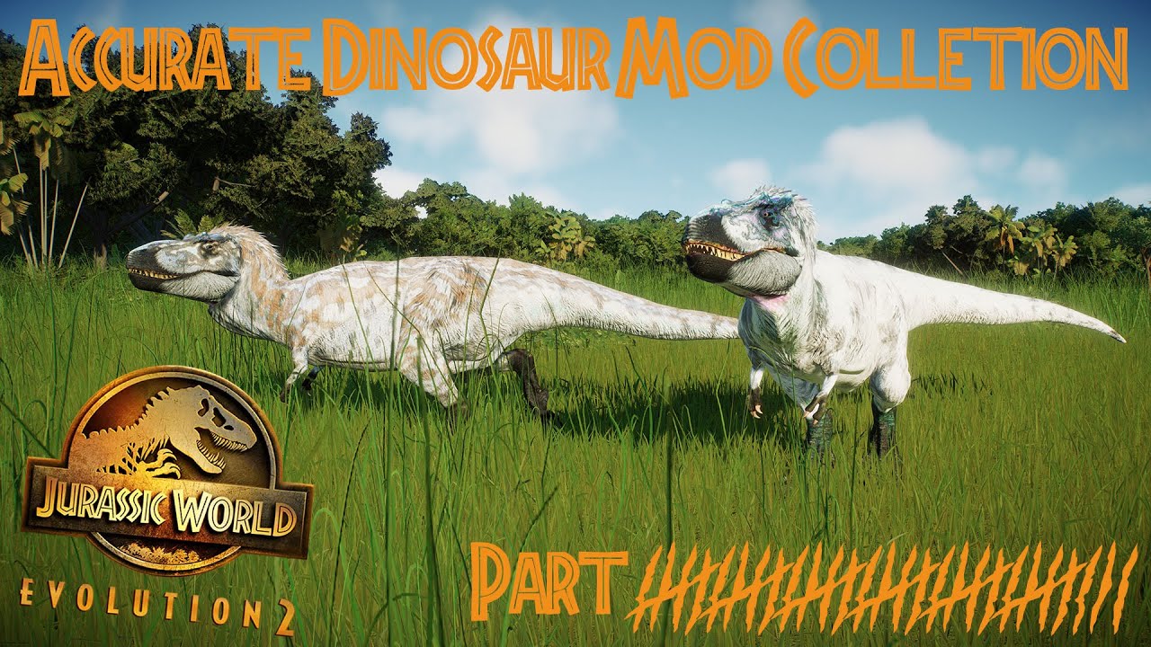 JWE2 Accurate Dinosaur Mod Collection Part 33 - YouTube