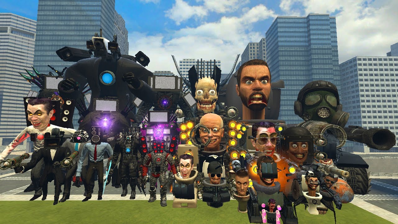 NEW SKIBIDI BILL TANK AND GMAN VS ALL CAMERAMAN/SPEAKERMAN AND TV MAN ...