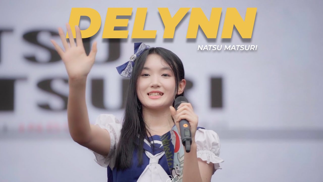 FANCAM [SlowMo] Delynn #jkt48 at Natsu Matsuri 2024 - YouTube