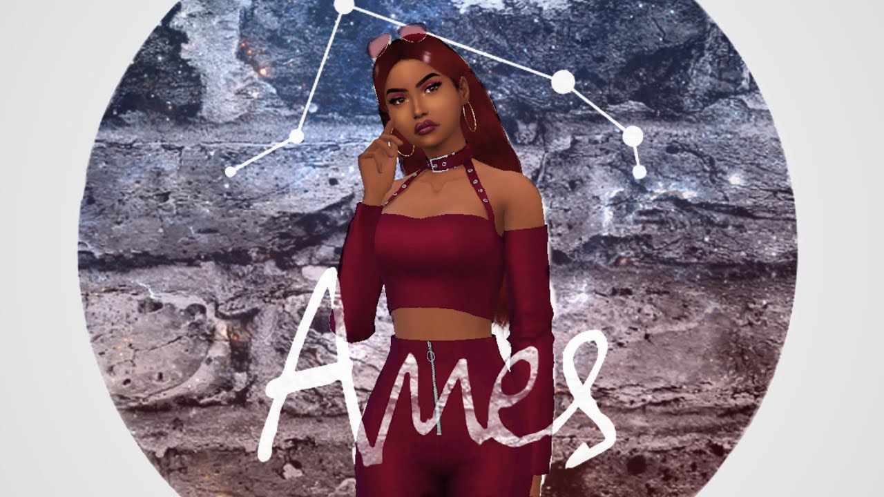 ♈️The Sims 4: CAS - Aries ♈️ + Full CC List - YouTube