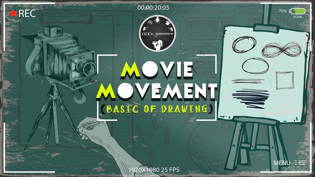 Basic Drawing Movie Movement Idea Godown - YouTube