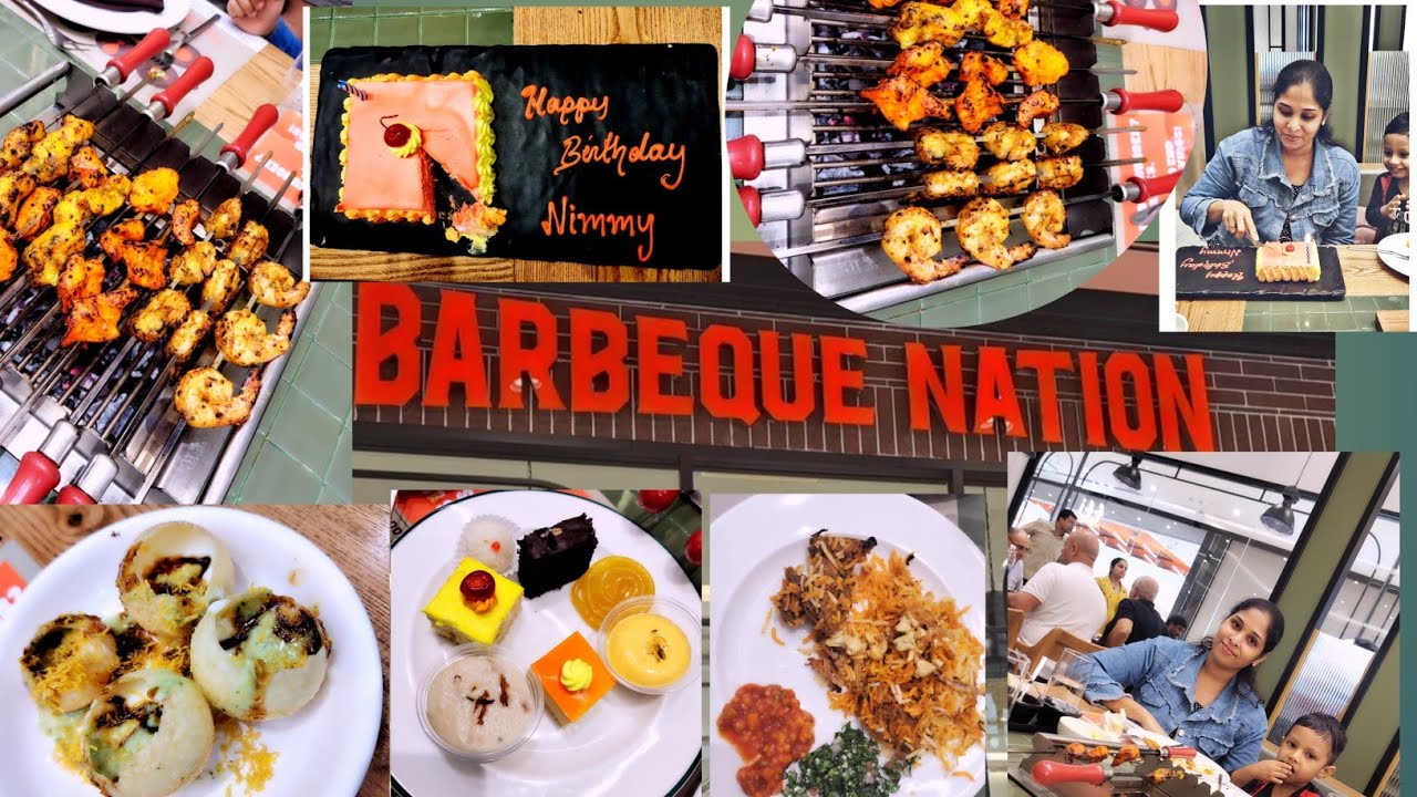 BARBEQUE NATION @BAHRAIN || SURPRISE BIRTHDAY PARTY | EVENING VLOG ...