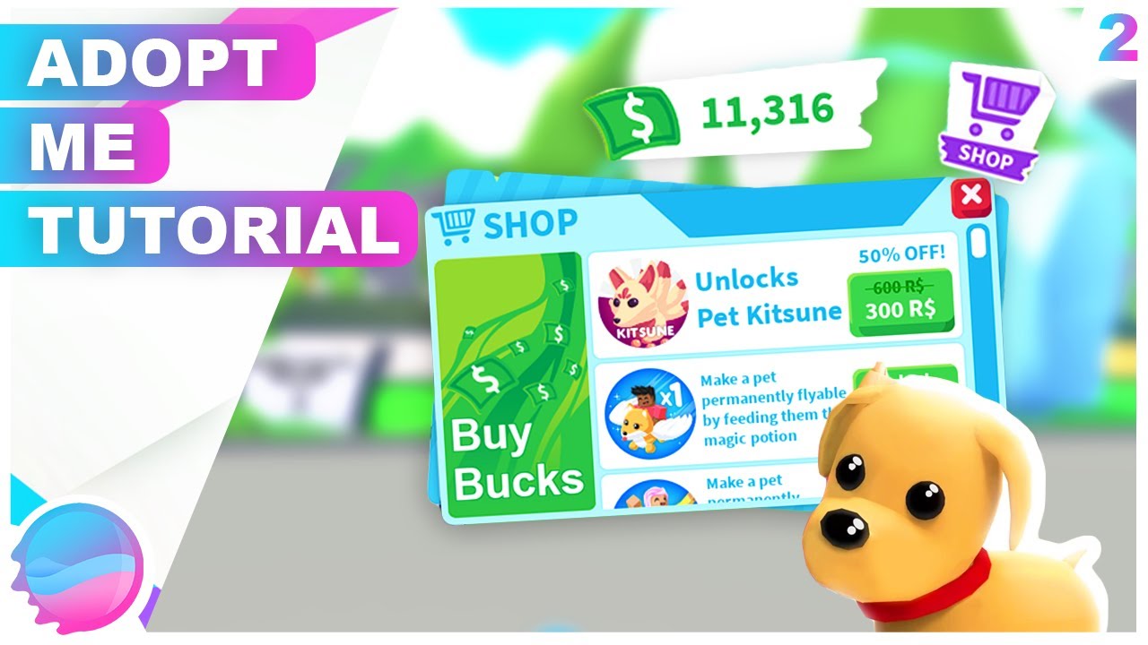 ROBLOX UI TUTORIAL: Adopt Me (Part 2) | GFX COMET - YouTube