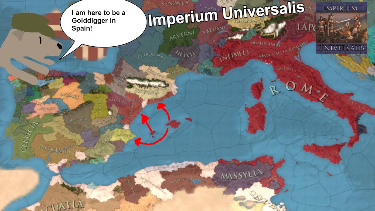 Modded EU4 Imperium Universalis: I am in Spain without the Carthage ...
