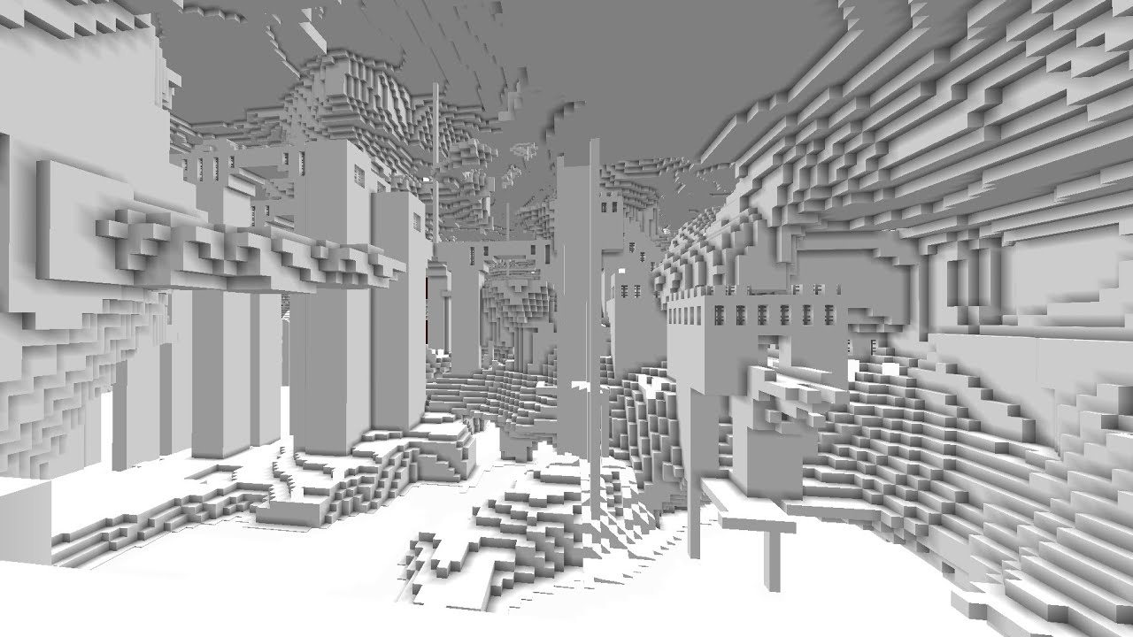 Beating Minecraft With THE Blank Texture Pack - YouTube