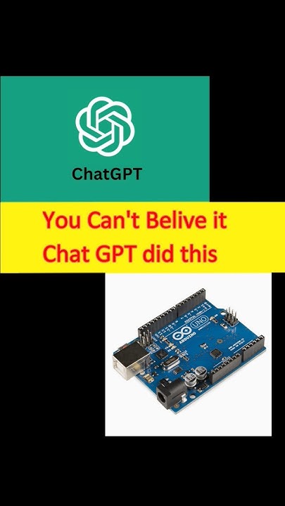 Chat Gpt Ai Wrote Complex Arduino Code Project Arduino Chatgpt Science Youtube