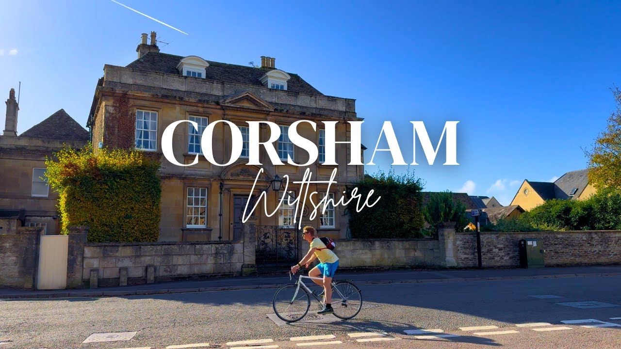 CORSHAM | a relaxing walking tour of an autumnal Wiltshire market town ...