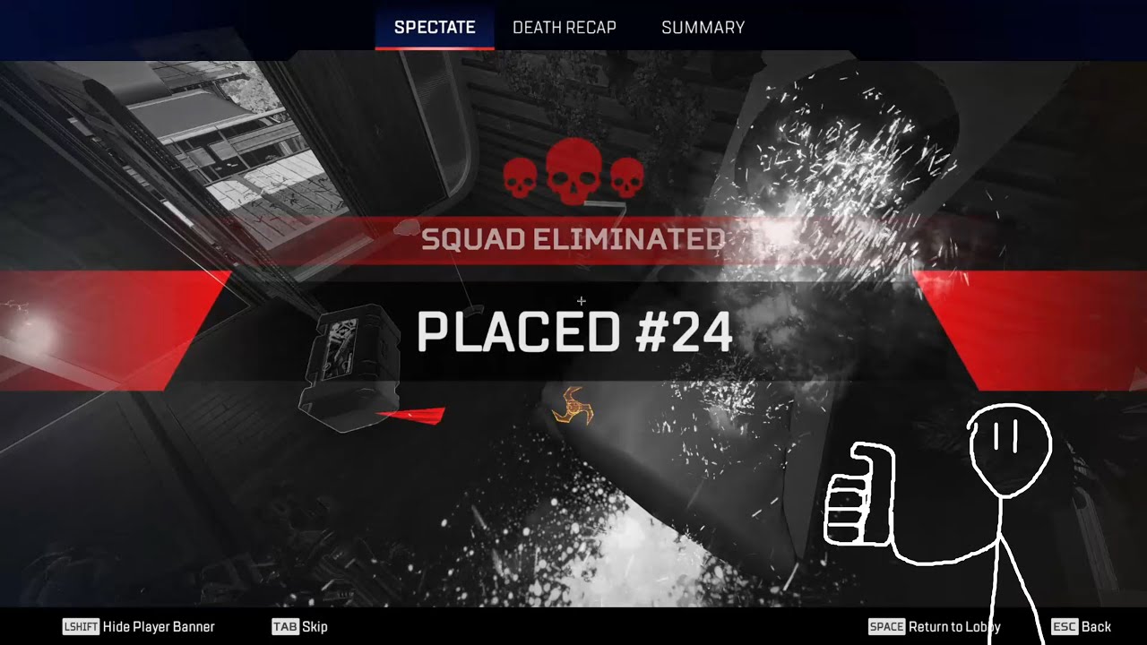 Dying off spawn (mostly) - Apex Legends - YouTube