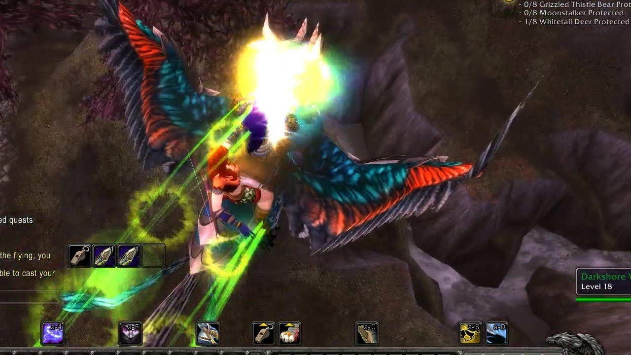 World Of Warcraft Quest Info: In Defense of Darkshore - YouTube