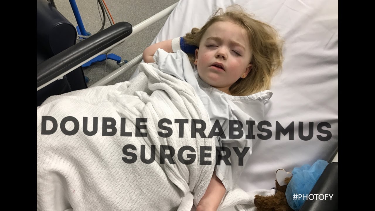 DOUBLE STRABISMUS SURGERY - YouTube