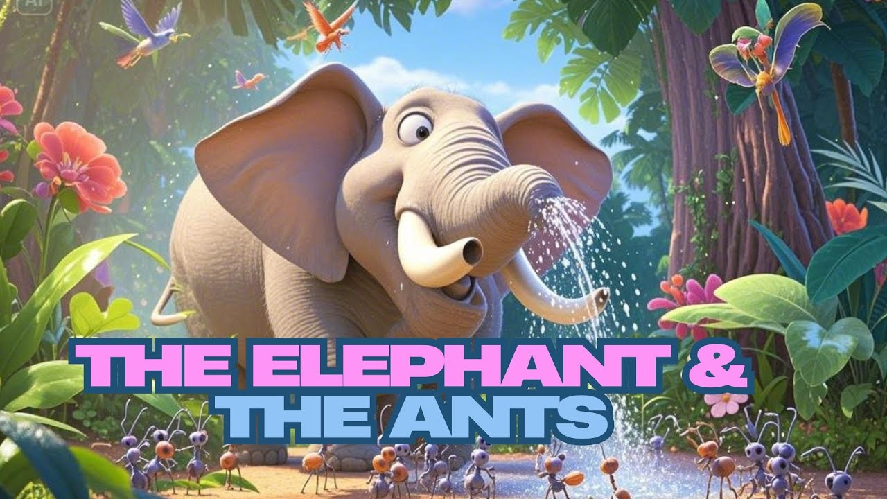 The Elephant and the Ants 🐘🐜 | A Moral Story for Kids | Kindness ...