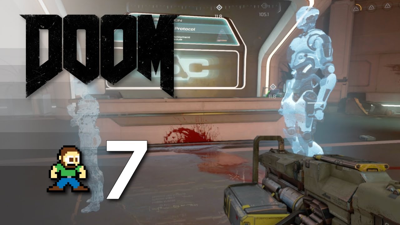 Doom (2016)- PS5 Gameplay Part 7 - Advanced Research Complex (FULL GAME ...