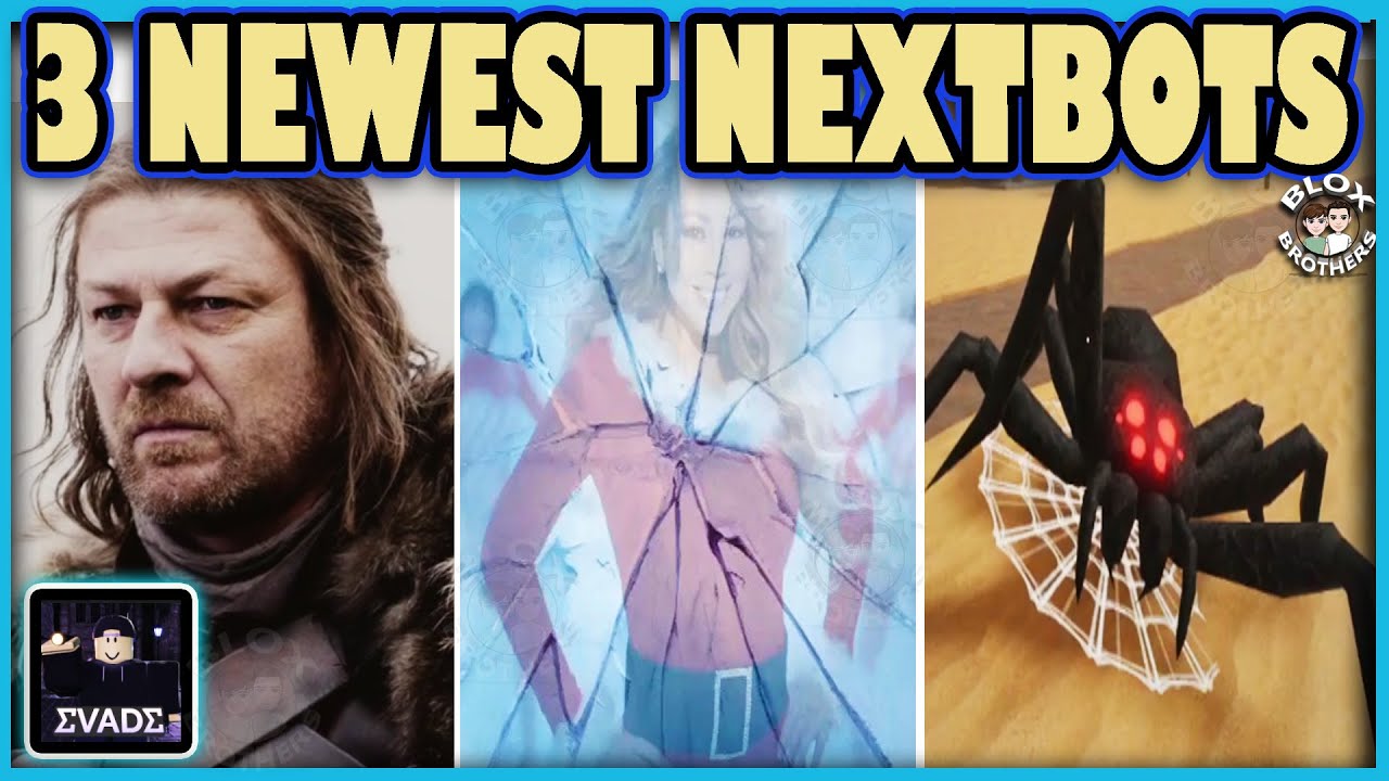 [ EVADE ] New Nextbots R15 Reveal! 🎶 Mariah Carey, Ned Stark & Spider ...