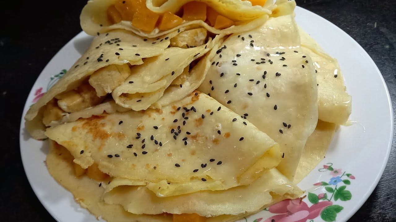 Easy crepe recipe - YouTube