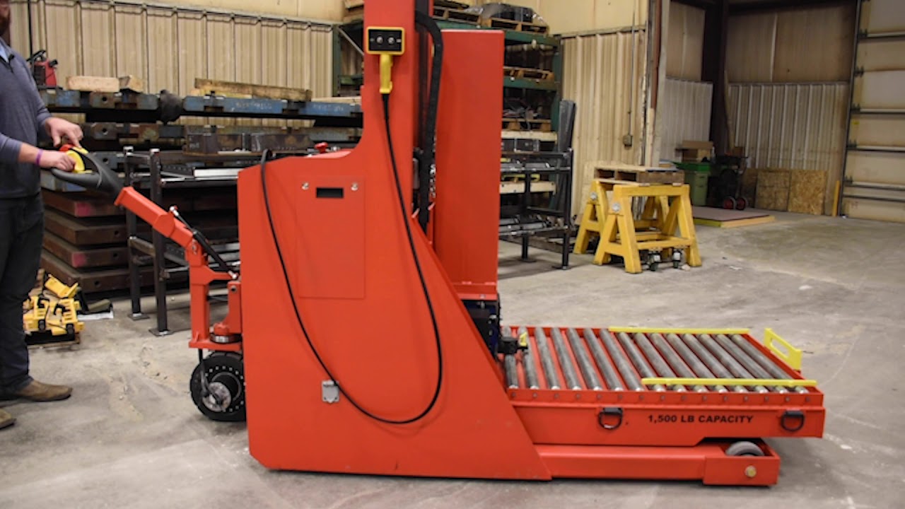 1,500 lb Die Cart (194717) | Green Valley Manufacturing, Inc. - YouTube