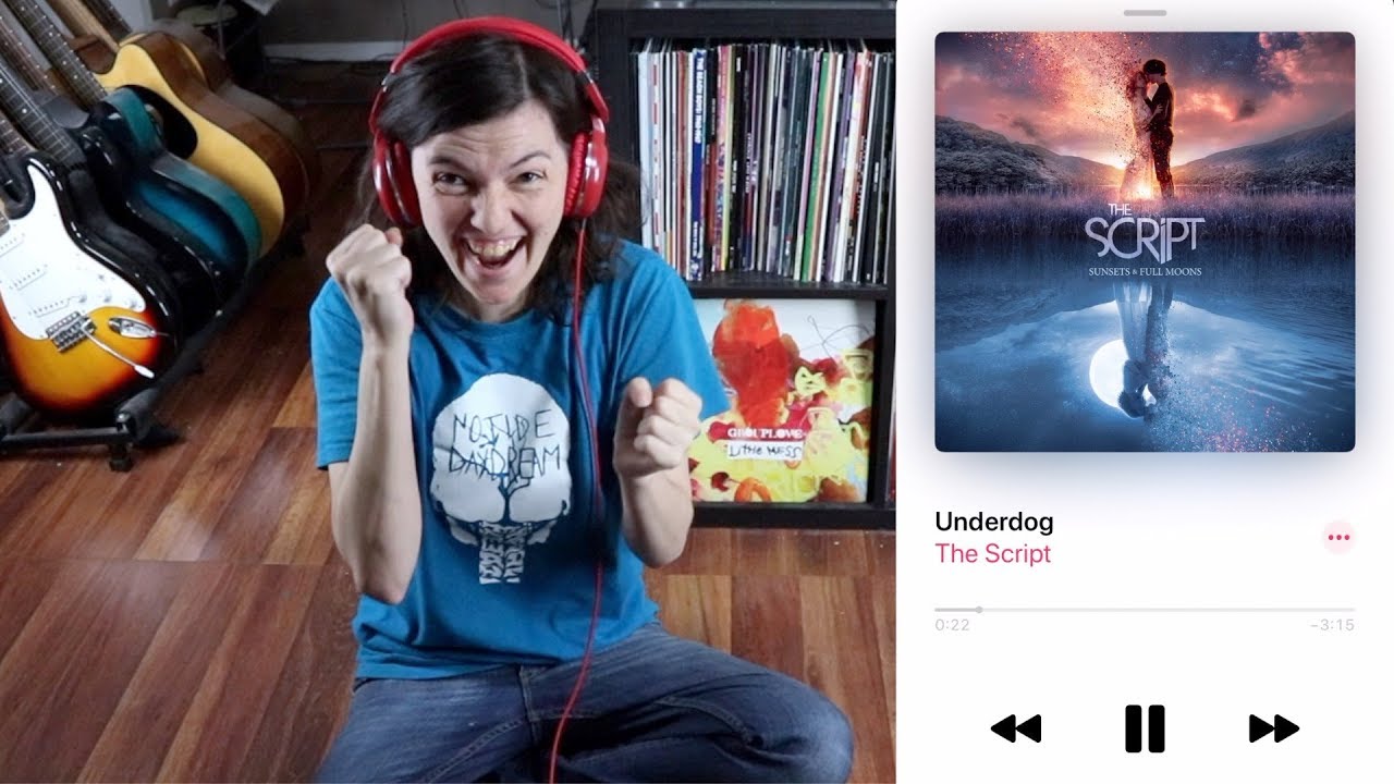 Underdog by The Script | Music Reaction - YouTube