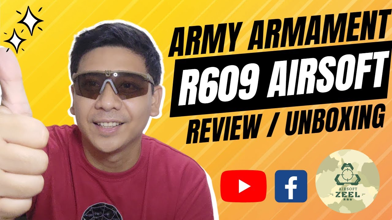 Army Armament R609 UNBOXING REVIEW - YouTube