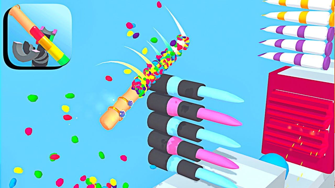 Sharp Nails - All Levels Gameplay Android,ios (Part 26) - YouTube